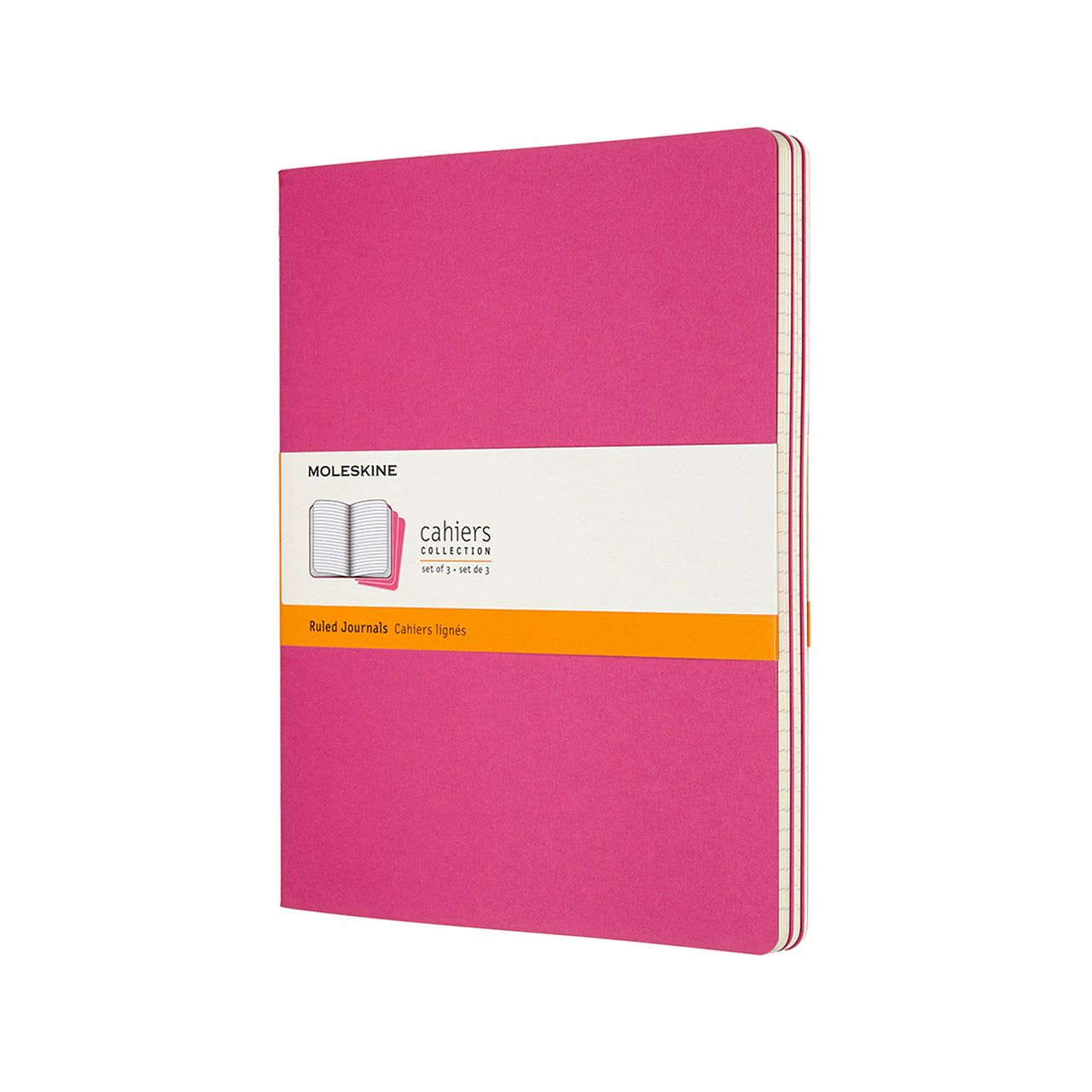 Moleskine Cahier Extra Large Notebook Set Kinetic Pink – Moleskine AU