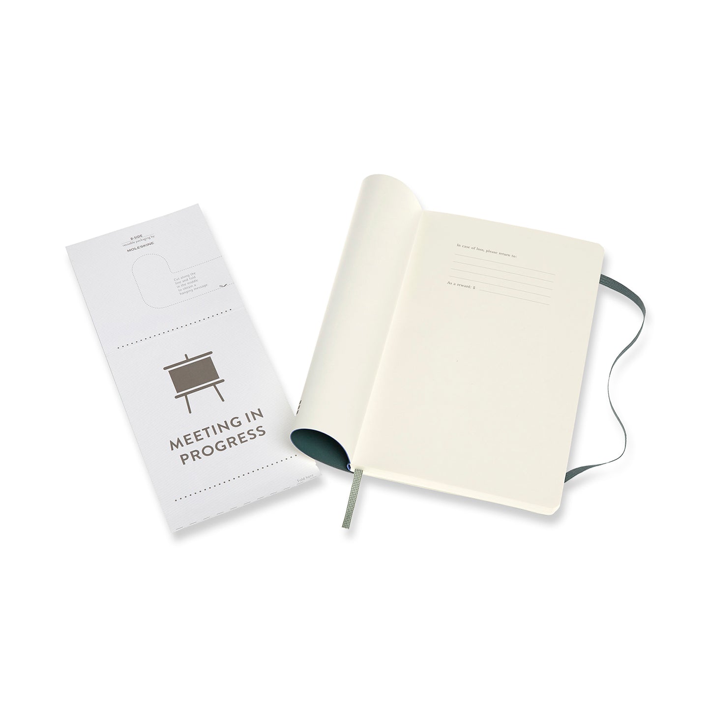 Moleskine Professional Large Soft Cover Notebook Forest Green ...