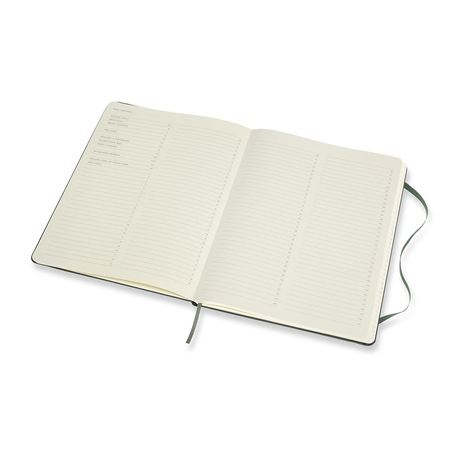Moleskine Professional Extra Large Hard Cover Notebook Forest Green ...